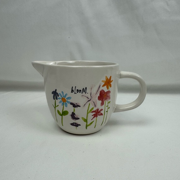 Rae Dunn | Kitchen | Rae Dunn Creamer With Whimsical Floral Design ...